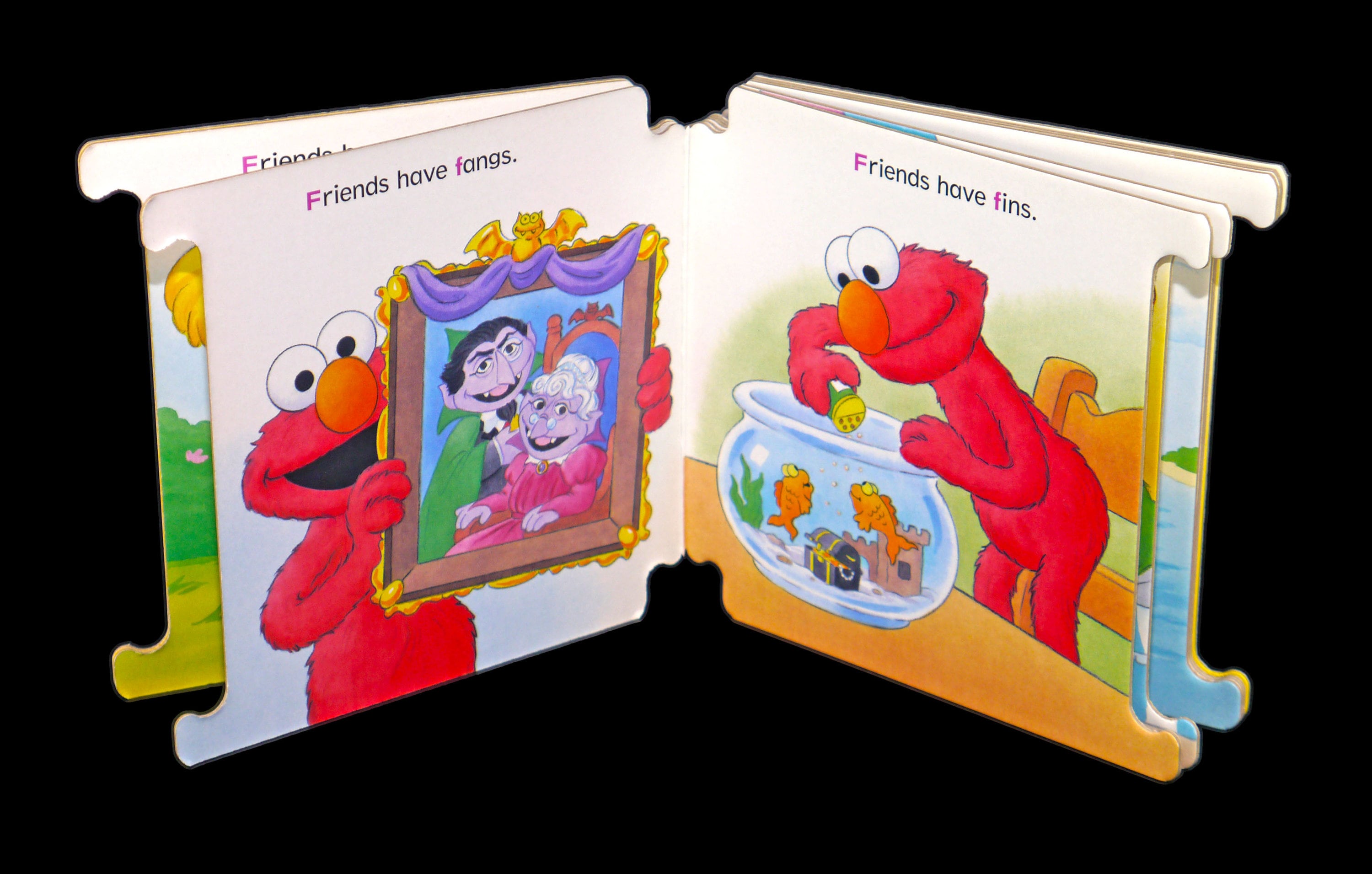 Sesame Street Letter F: Elmo's Friends. Abcs Muppets - Etsy Canada