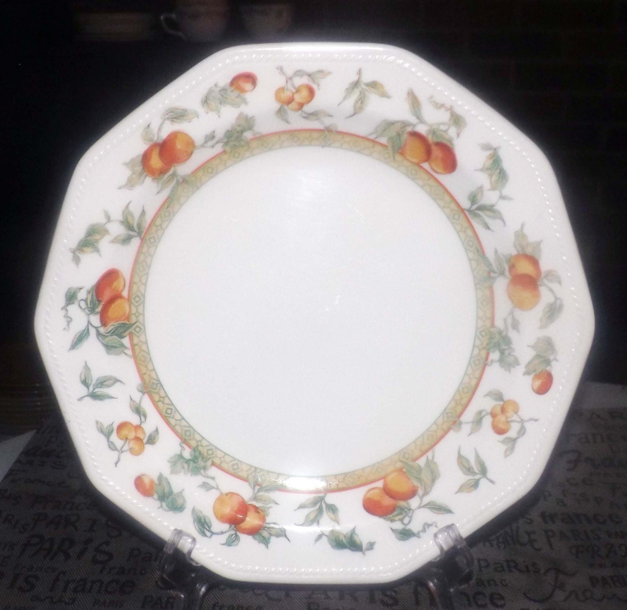 Vintage (1980s) Churchill China Seville pattern octagonal | multi-sided ...