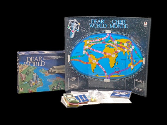 Dear World Board Game Published Playtoy. Complete. - Etsy Canada