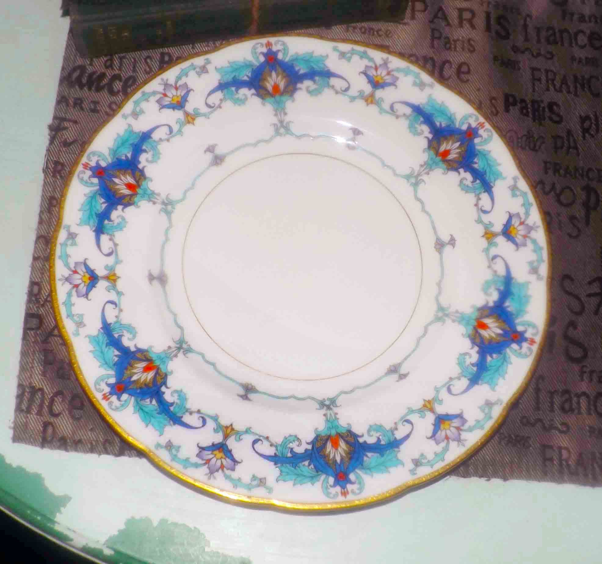 Antique (c. 1891-1902) Mintons | Minton PA9539 hand-painted dinner ...