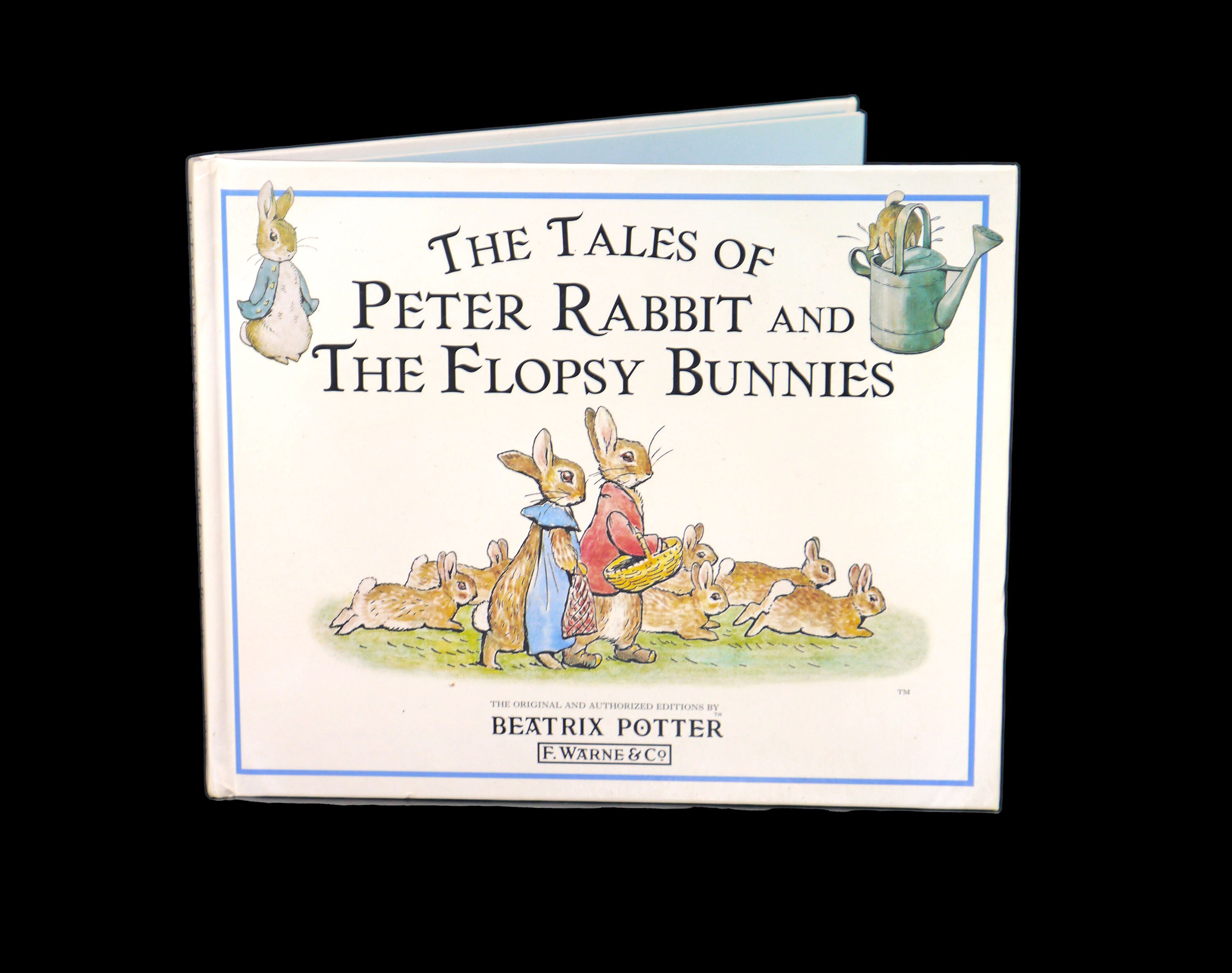 The Tales of Peter Rabbit and The Flopsy Bunnies 1995 hardcover book ...