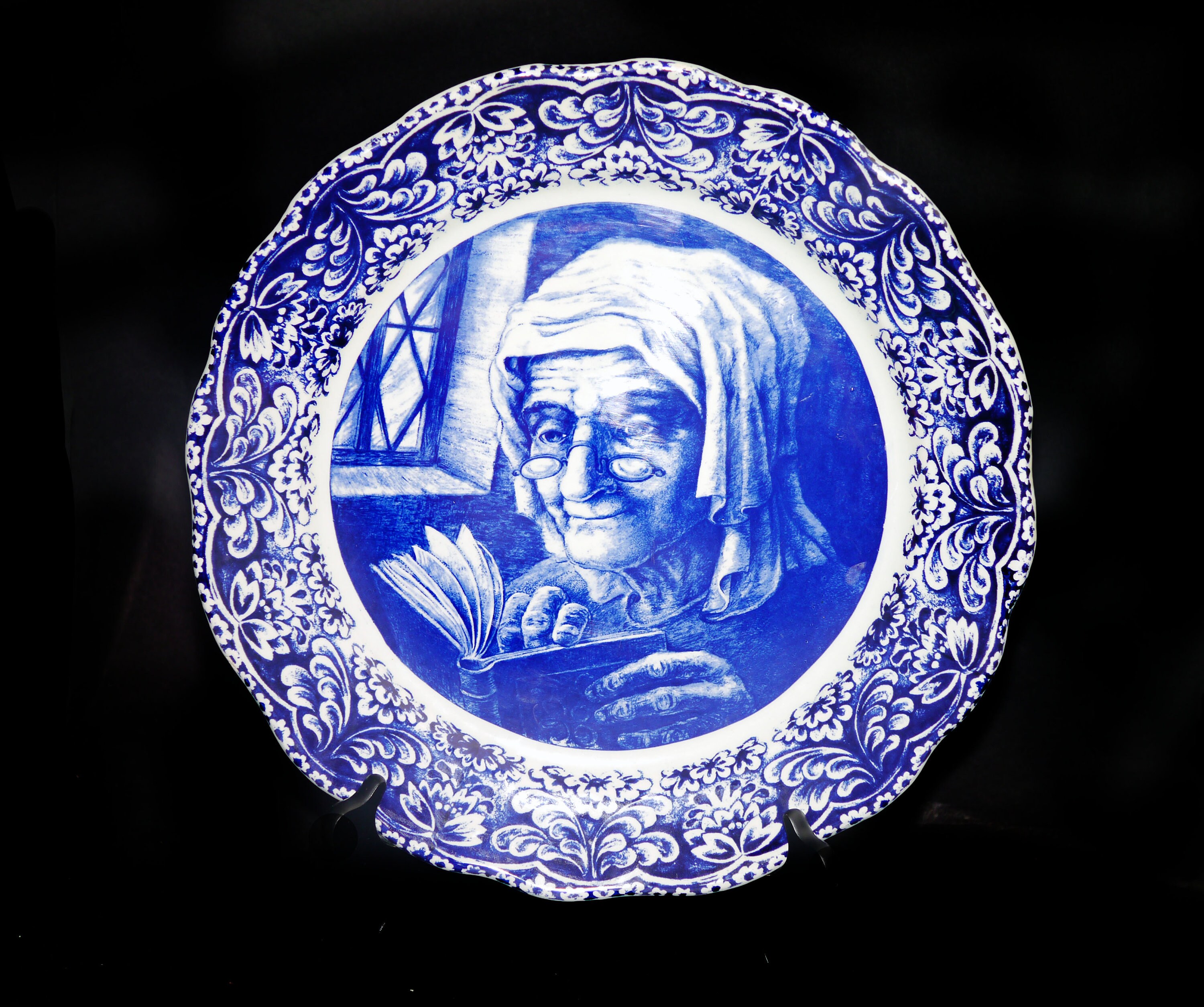 Boch Freres | Royal Boch La Louviere large hand-painted Delft wall ...