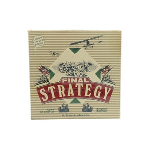 Vintage Final Strategy Limited-edition Board Game. Headgames 1983 ...