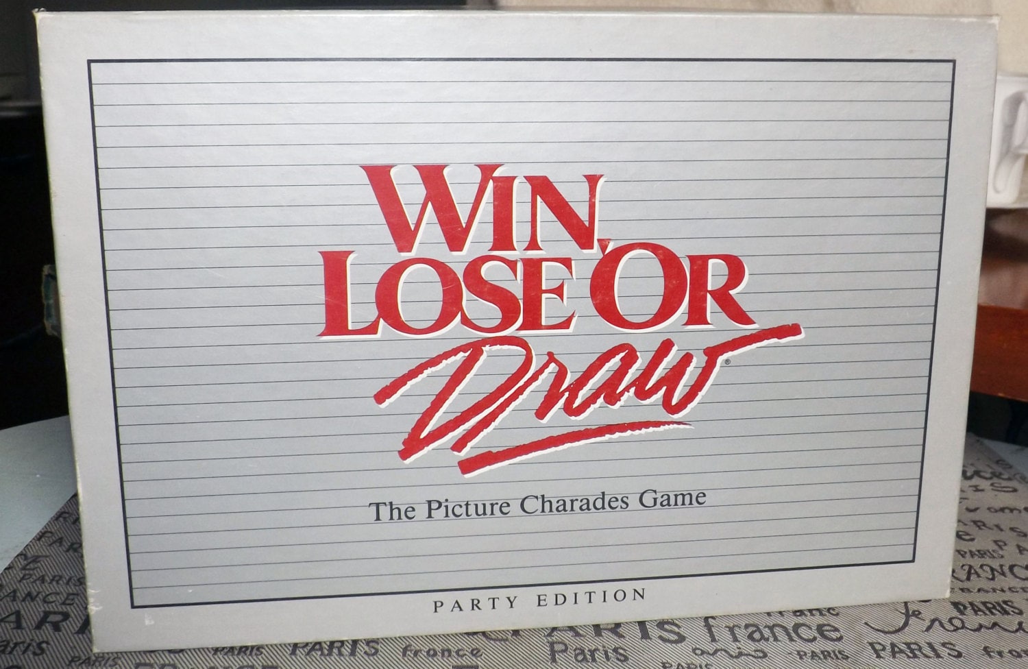 Vintage (c.1988) Win, Lose or Draw Party Edition board game published ...