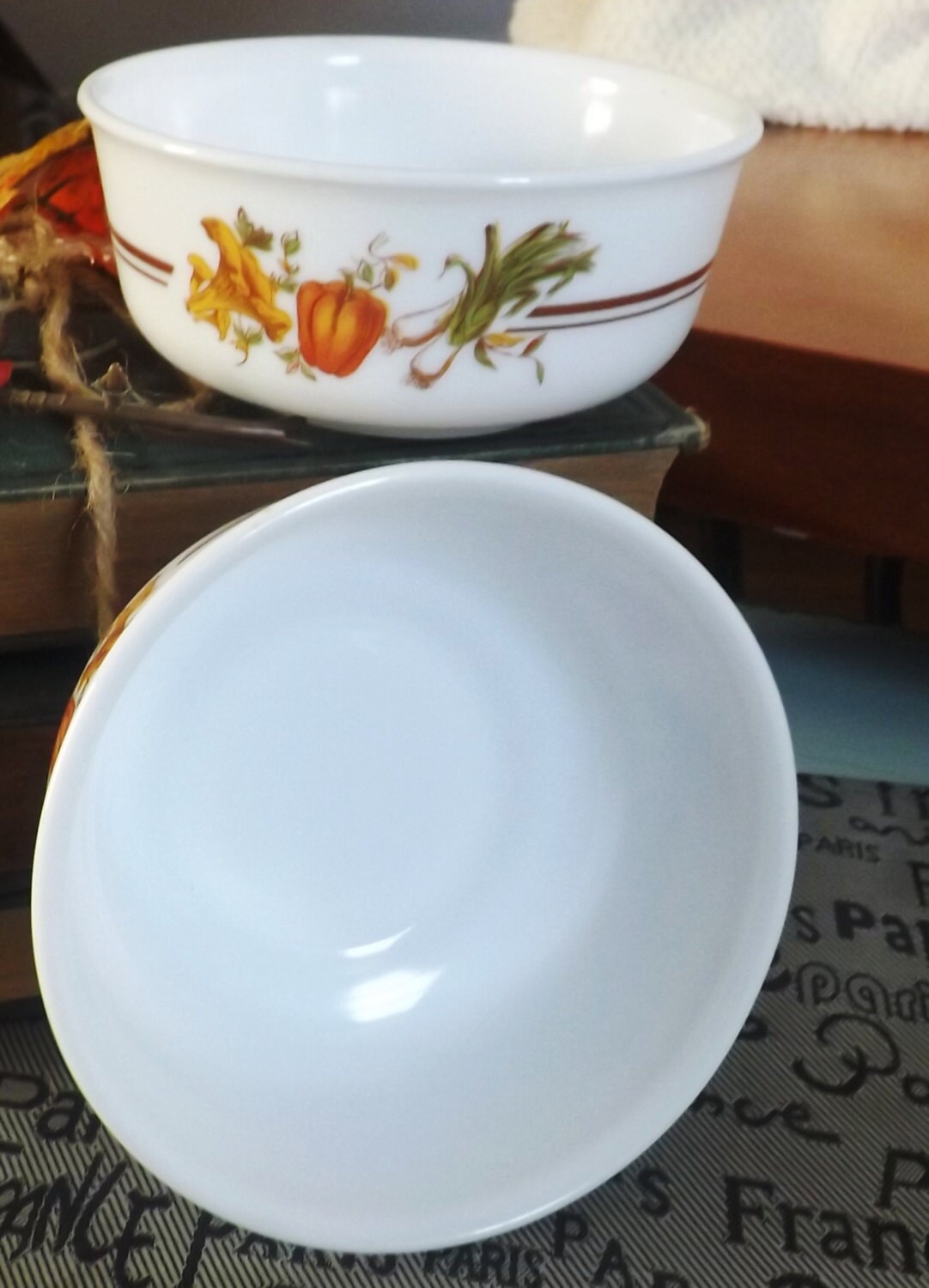 Vintage (1980s) Arcopal ARP52 French Vegetables cereal, soup, salad ...