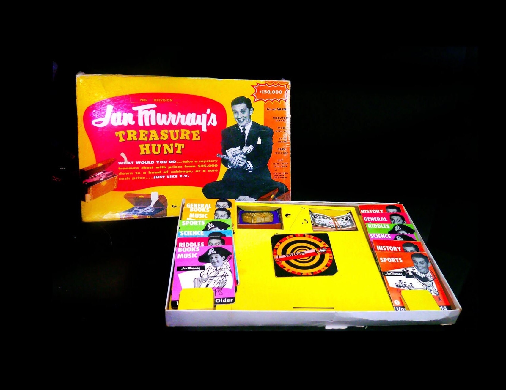 Mid-century Jan Murray's Treasure Hunt Board Game - Etsy Canada