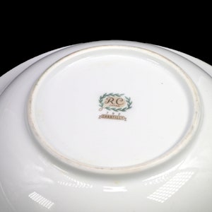 Vintage Noritake Rc Japan Chantilly 792 Rimmed Cereal Soup Bowls