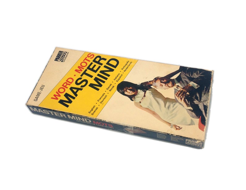 Word Mastermind Board Game Published 1972 by Parker Brothers - Etsy Canada