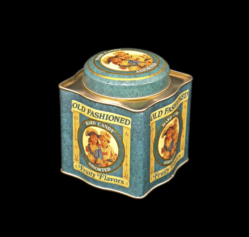 Old Fashioned Hard Candy Fruity Flavors Candy Tin. Tin Made in - Etsy