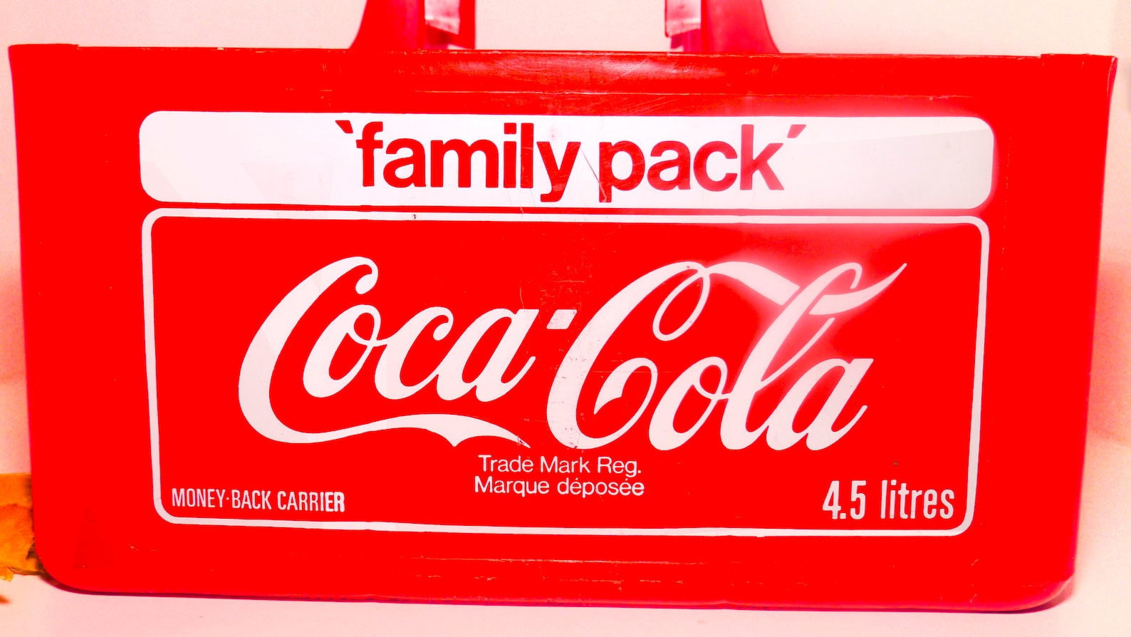 Coca-cola Family-pack Money-back Bottle 4.5L Carrier. Holds - Etsy Canada