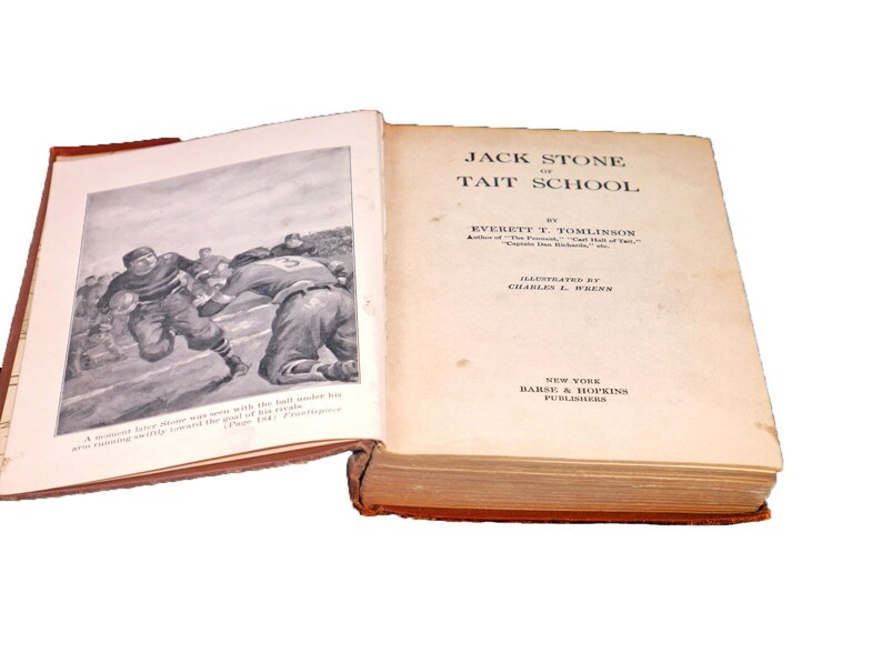 Antiquarian Jack Stone of Tait School Book. Everett Tomlinson. Barse ...