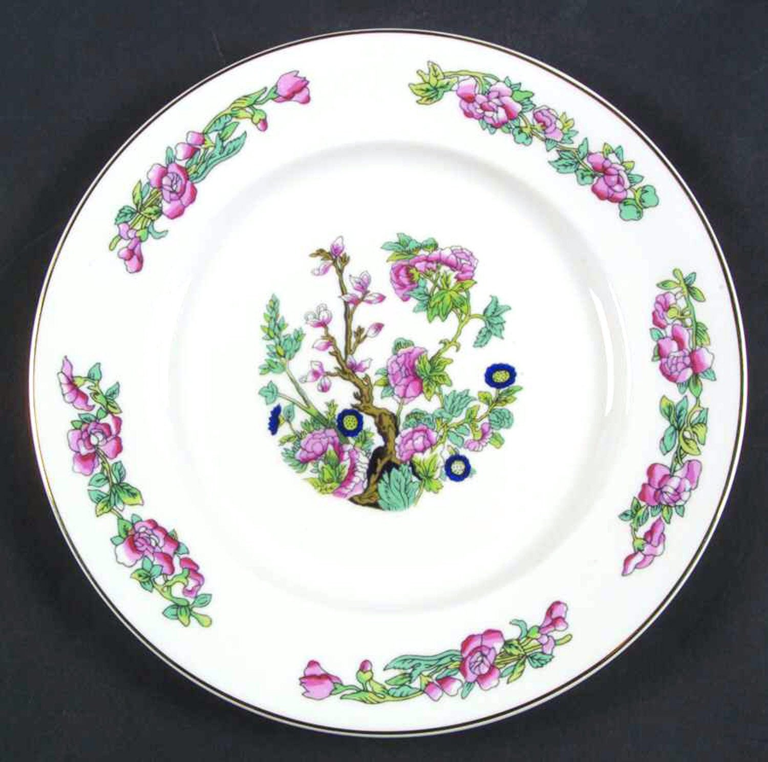 Vintage (1970s) Mayfair China MYF7 Indian Tree salad or side plate ...