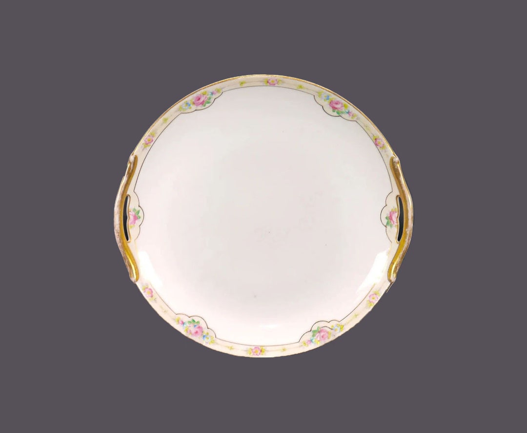 Antique Morimura Noritake Hand-painted Nippon Lugged Cake or Cookie ...