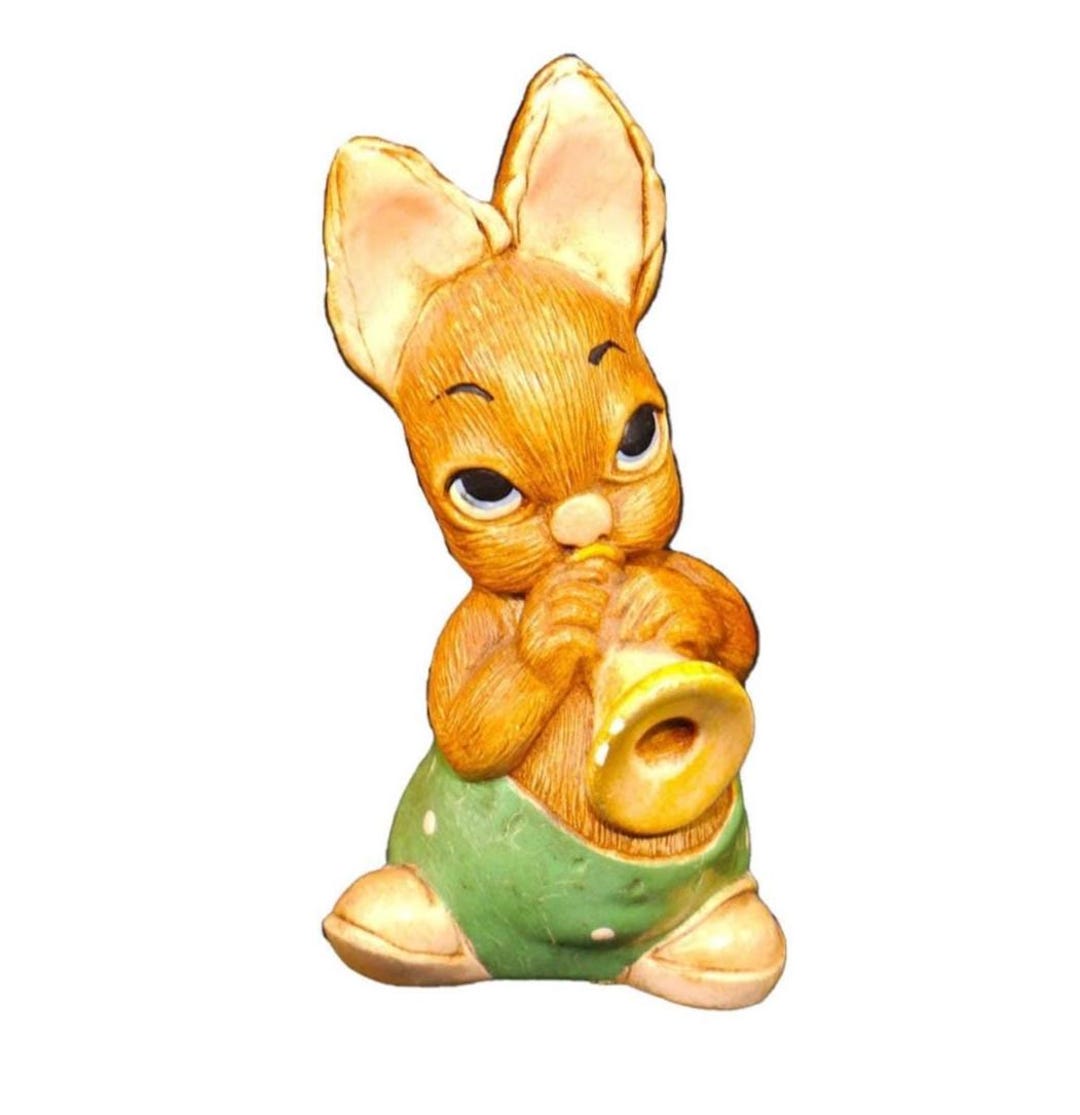 Pendelfin Rabbit Figurine Phumf. Hand-painted Stonecraft Made in ...