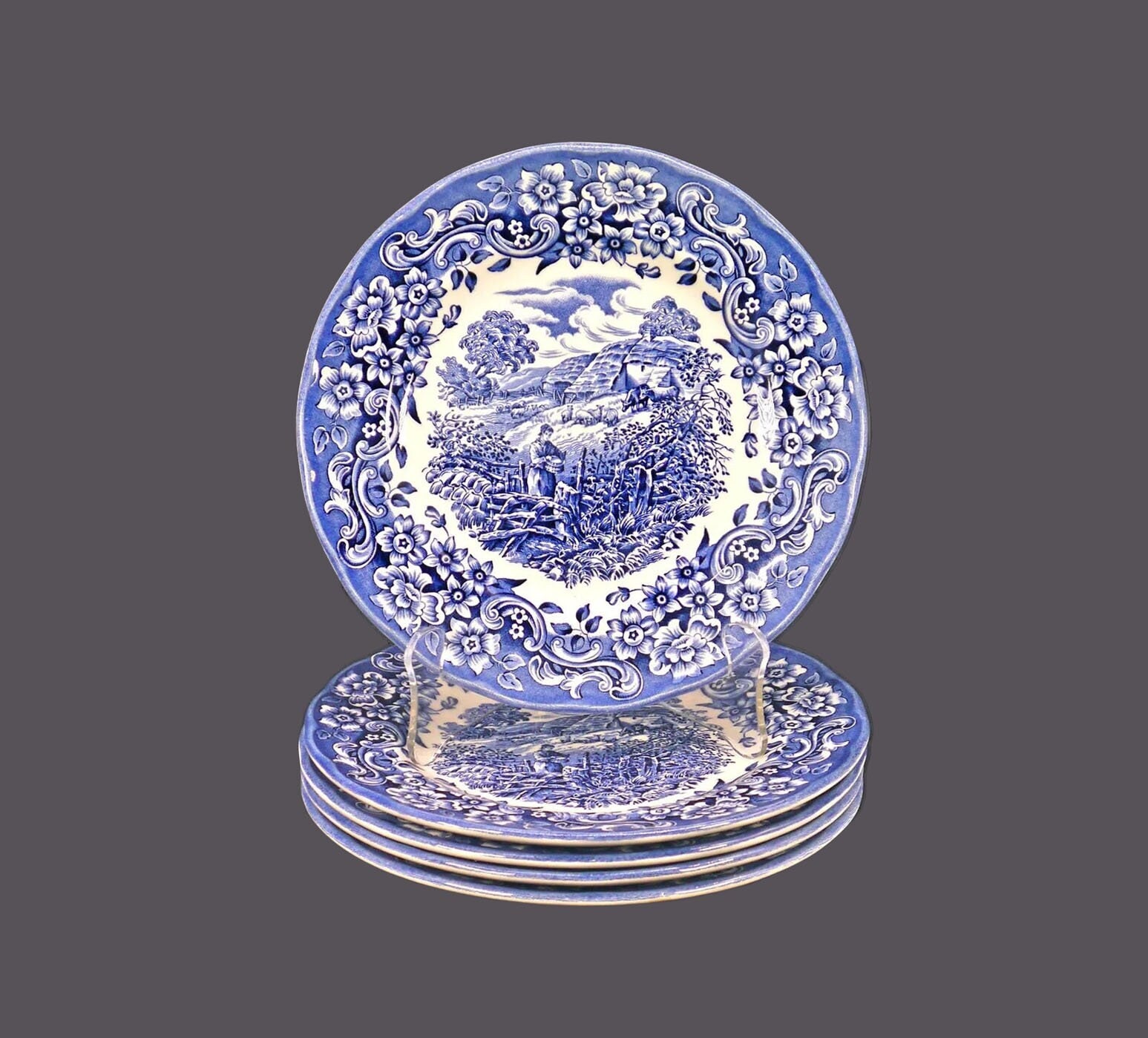 Five Staffordshire Engravings | EIT 17th Century Engravings Red River ...