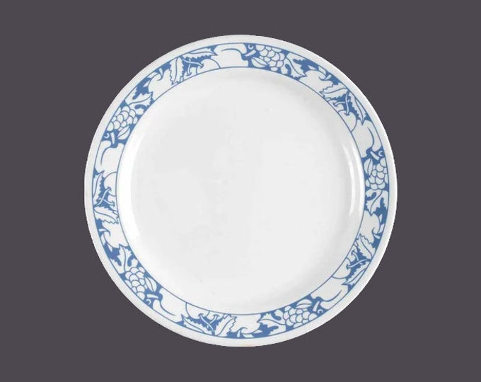 Corelle Harvest Time HTF Pattern, Blue Fruit and Foliage Dinner Plates ...