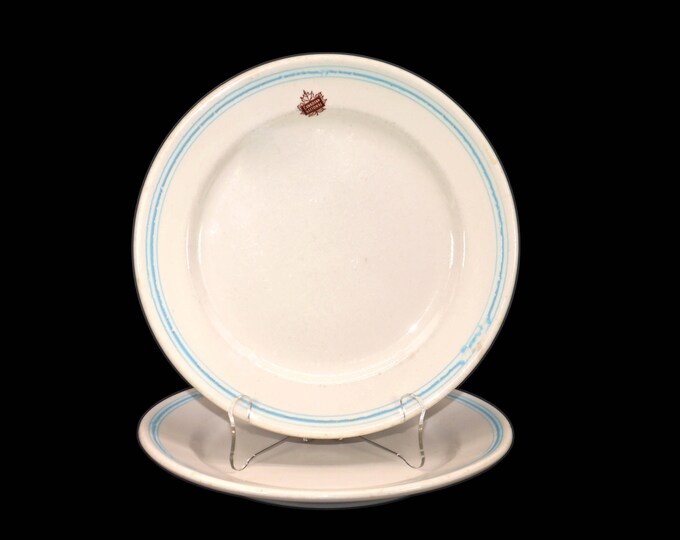 Pair of Sovereign Potters Canadian National Railway | CNR Dinner Plates ...