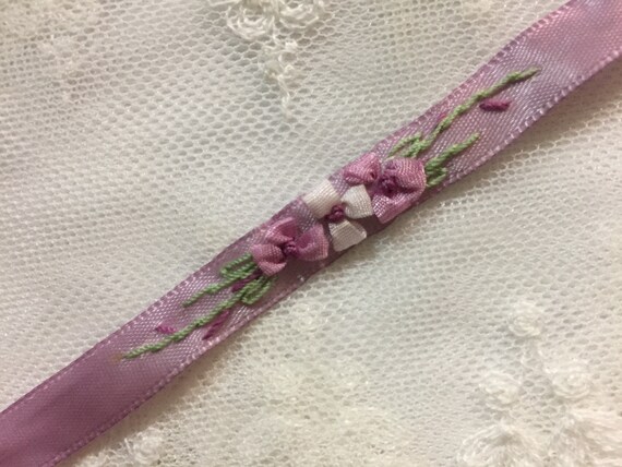 Craft Supplies & Tools Embellishments 3/8 Vintage COLONIAL ROSE Hand ...