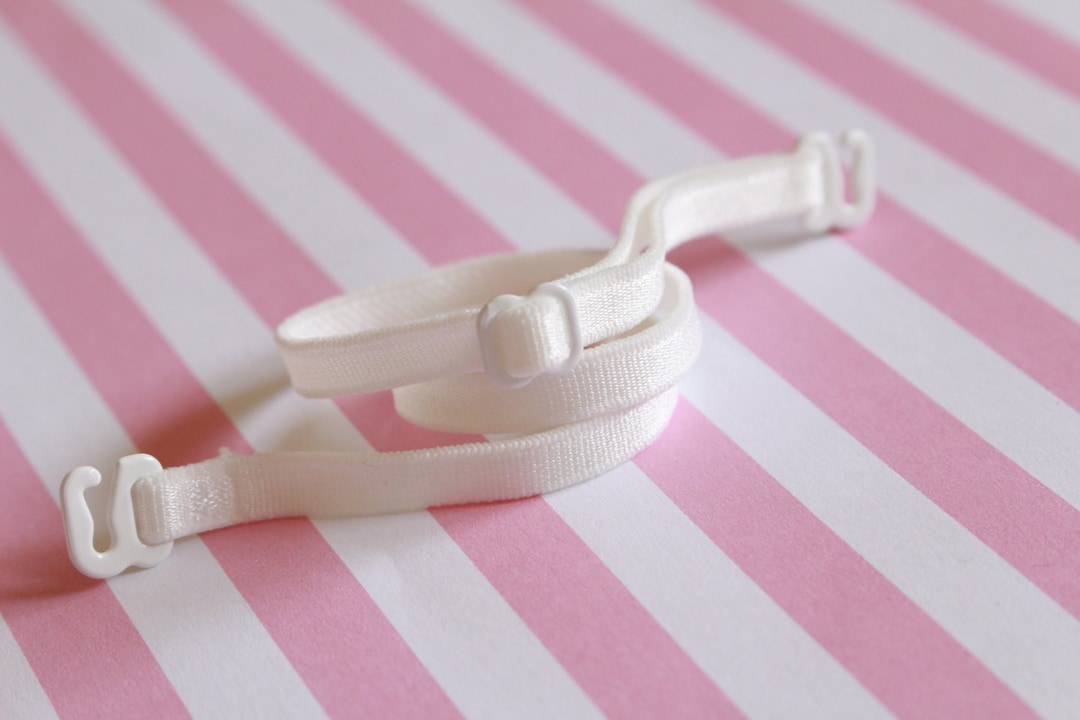 1/4"w Ivory Bra Straps W/hooks Sliders|detachable Bra Straps|spaghetti ...