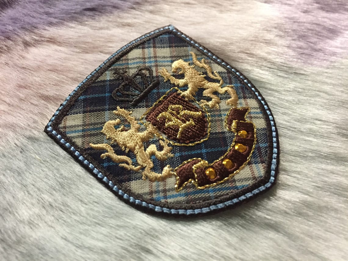 2-1/8w X 2-3/8l Multi Color IRON ON Dragon Crown - Etsy