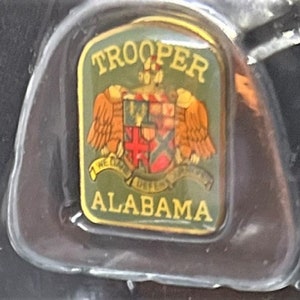 Alabama State Trooper POLICE CAR With Lapel Pin Badge-mint - Etsy