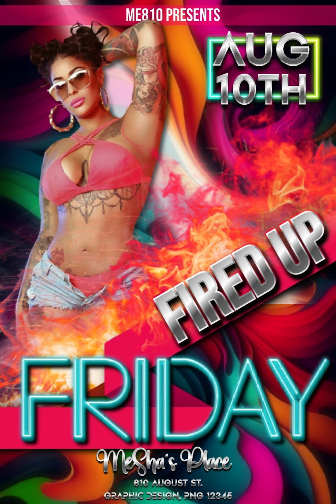 Fired up Fridays Graphic Design - Etsy