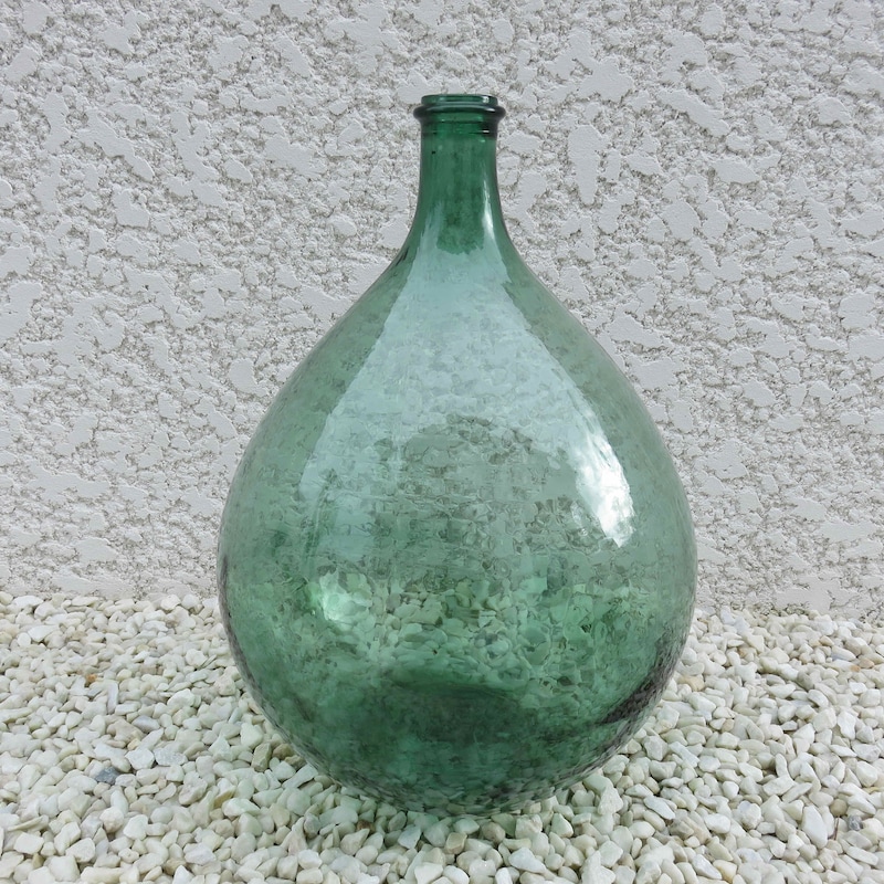 Green Demijohn - Etsy