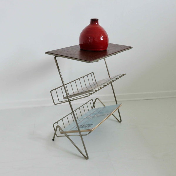 Magazine Rack Table - Etsy