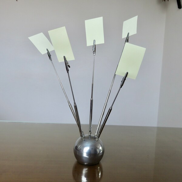 Chrome Metal Photo Holder - Etsy