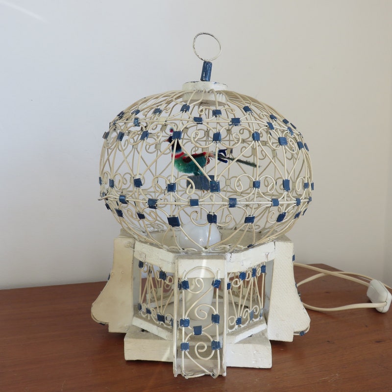 Cage Lamp - Etsy