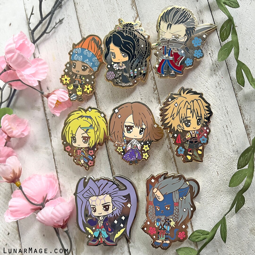 Final Fantasy X Hard Enamel Pins - Etsy