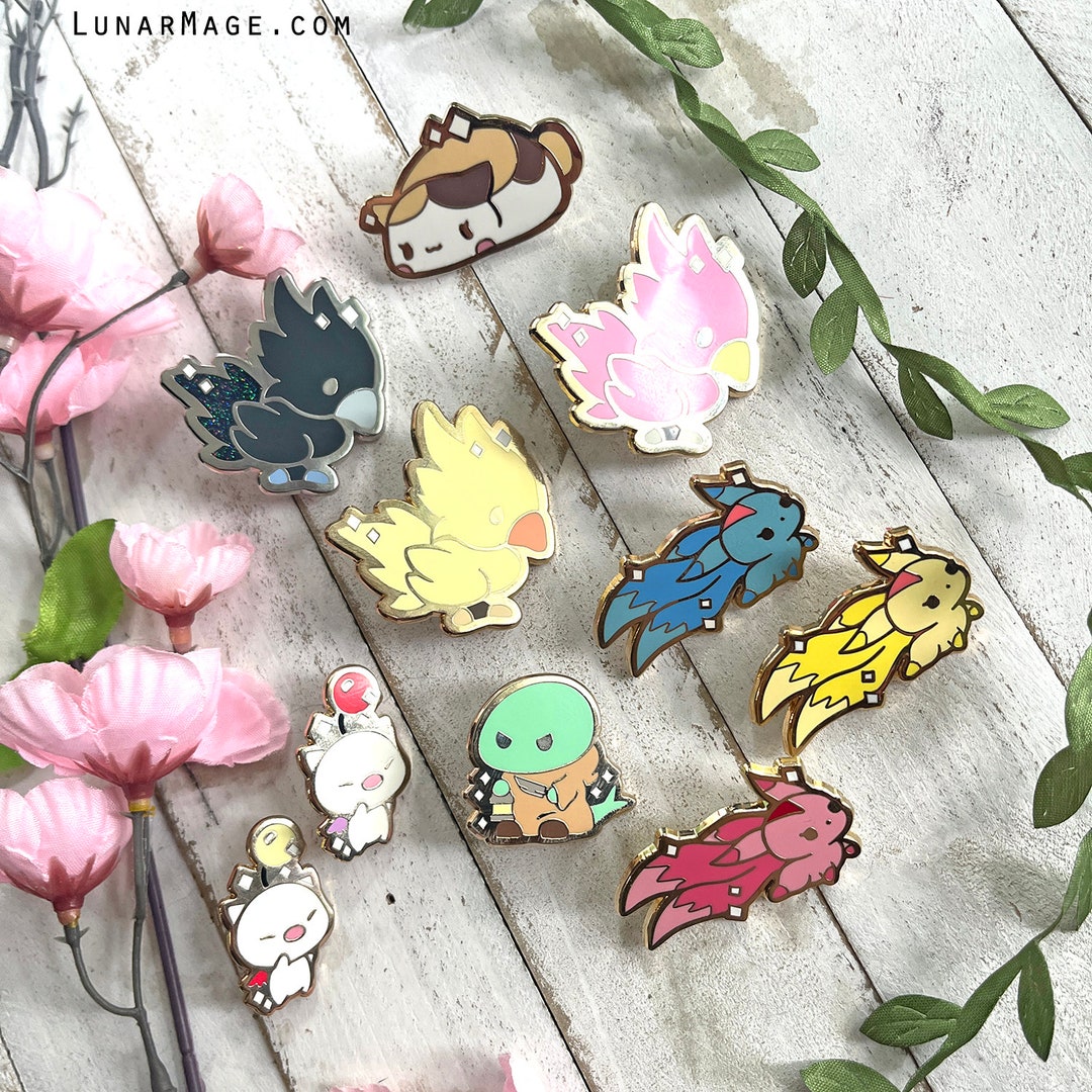 Final Fantasy Creature Hard Enamel Pins - Etsy