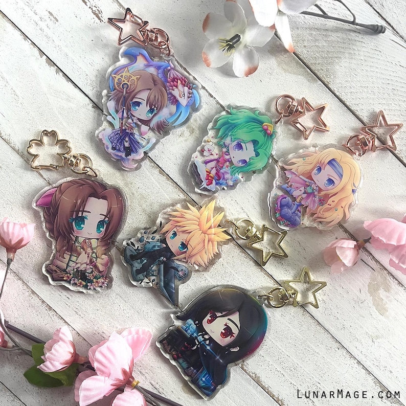 Final Fantasy Charms - Etsy