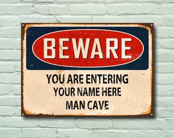 Beware signs | Etsy