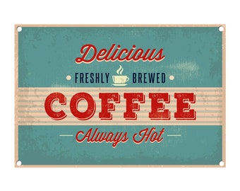Metal Cafe Sign | Etsy