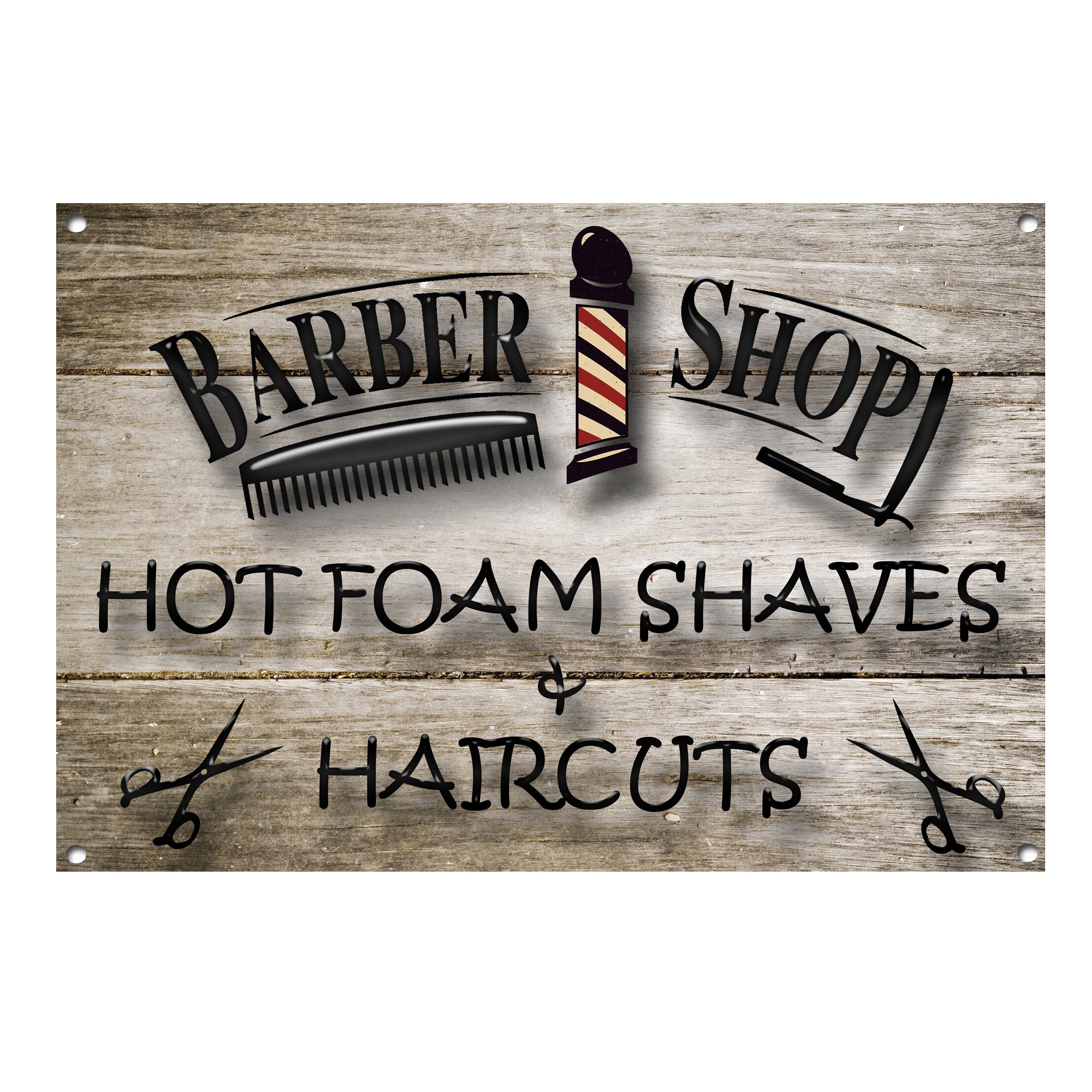 Home & Living Home Décor Barber Shop Art Barbers Signs Barber Sign ...