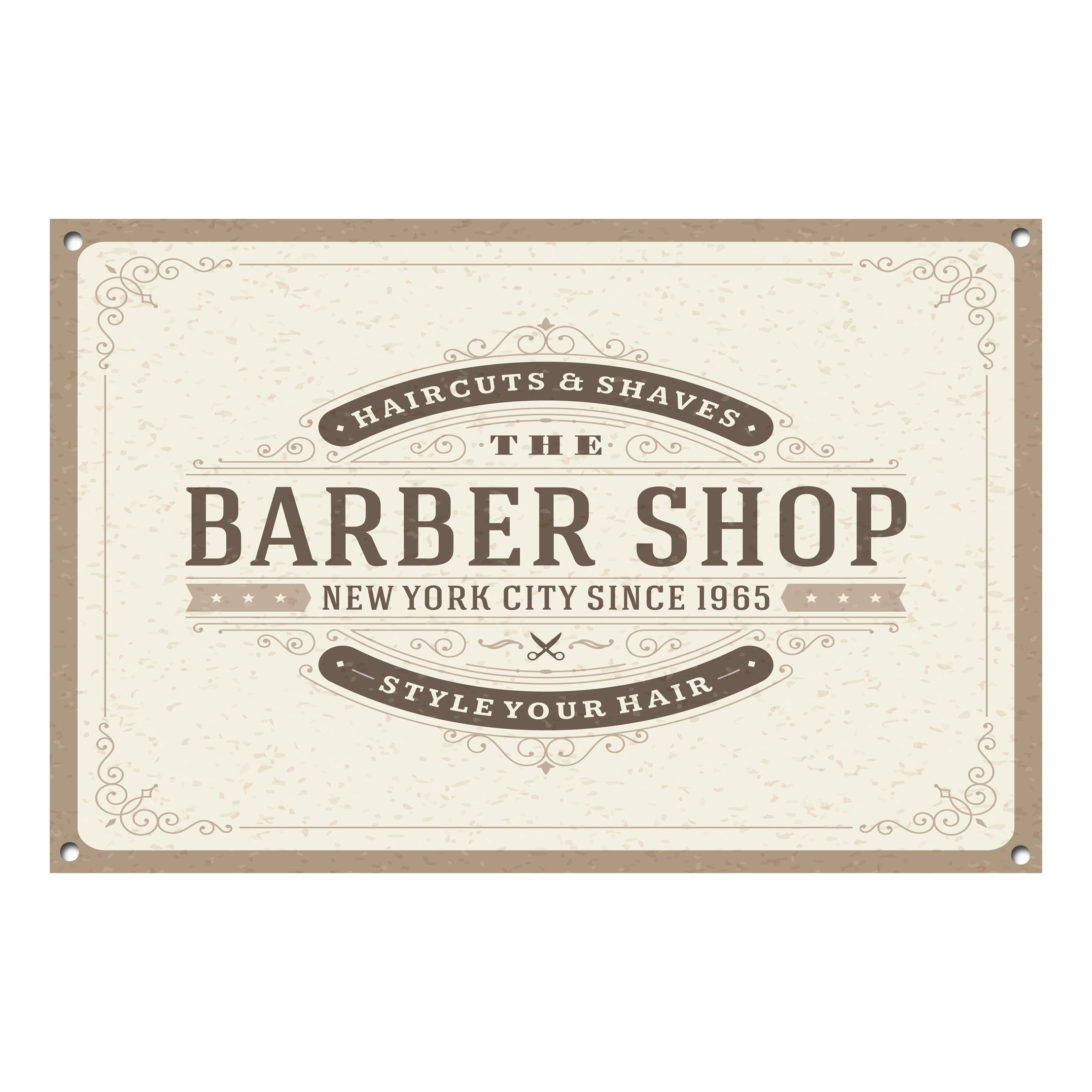 Home & Living Home Décor Barber Shop Art Barbers Signs Barber Sign ...