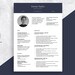 2 Page Resume Template With Cover Letter, Professional Clean Resume ...