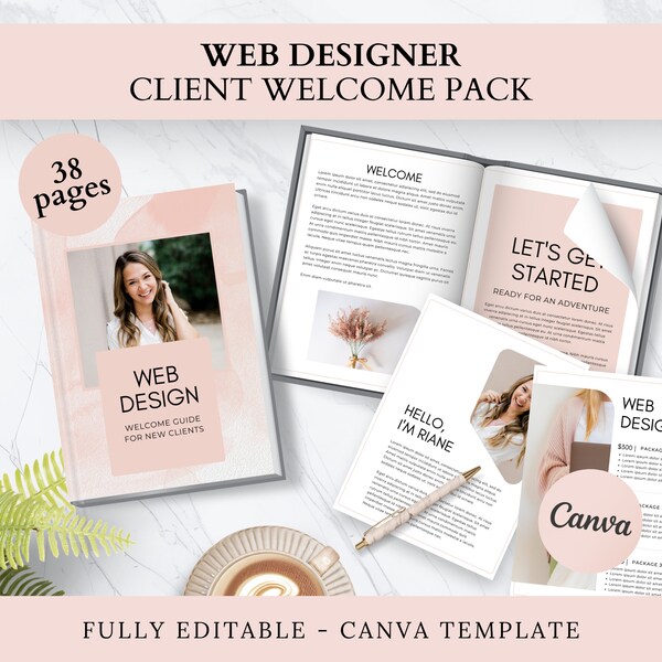 Client Onboarding Brochure Template - Etsy