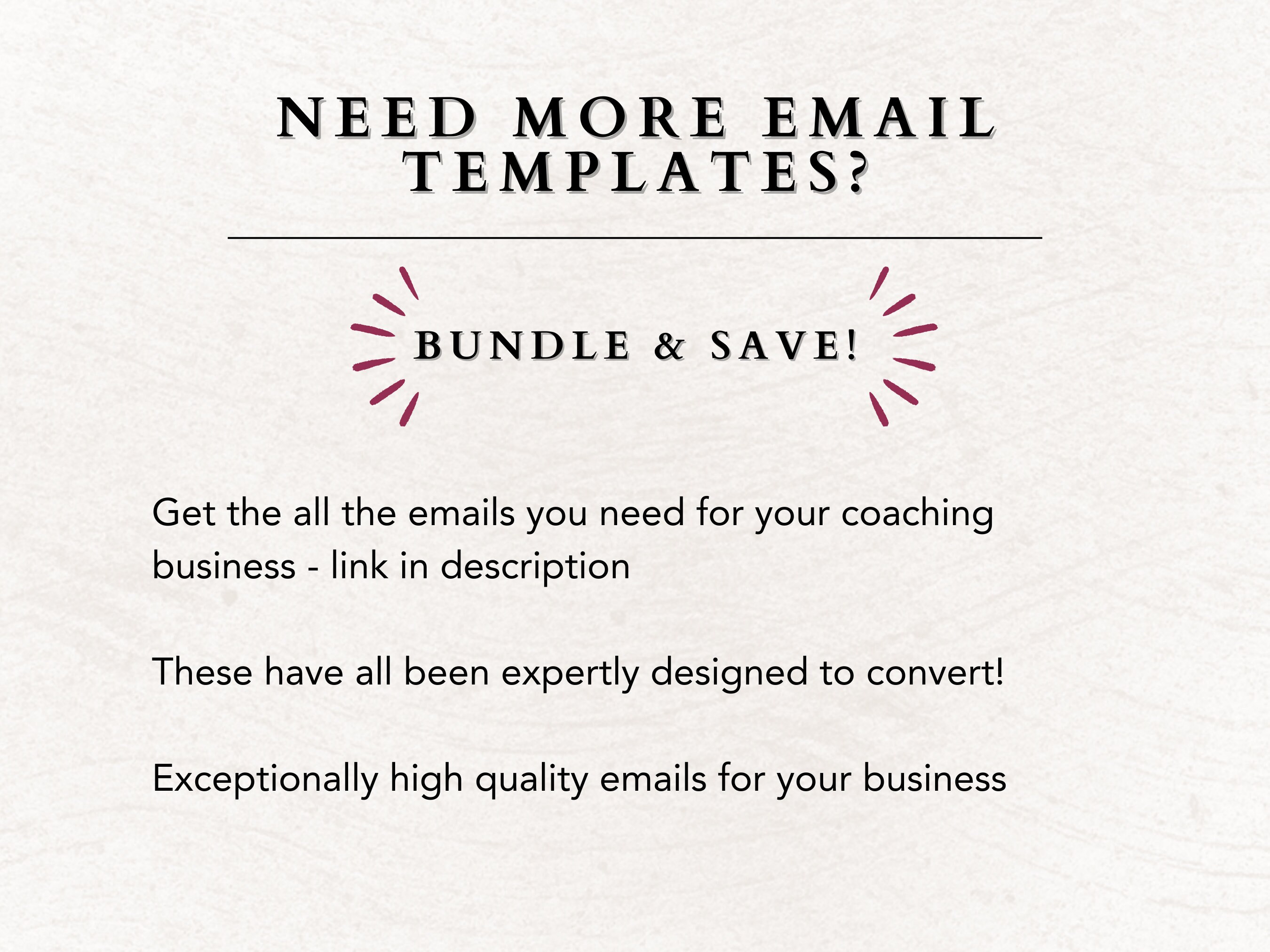 Coaching Welcome Nurture Email Sequence Copy Done for You Email ...