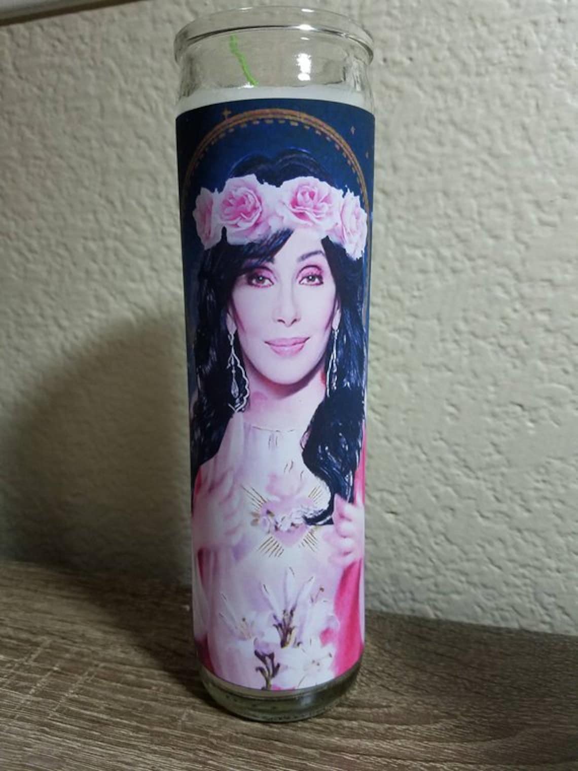 Celebrity Saint Candle - Etsy