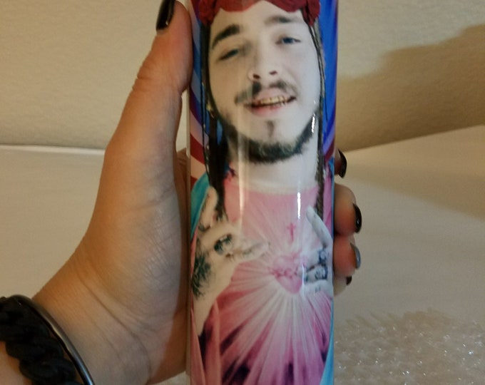 Custom Saint Candle - Etsy