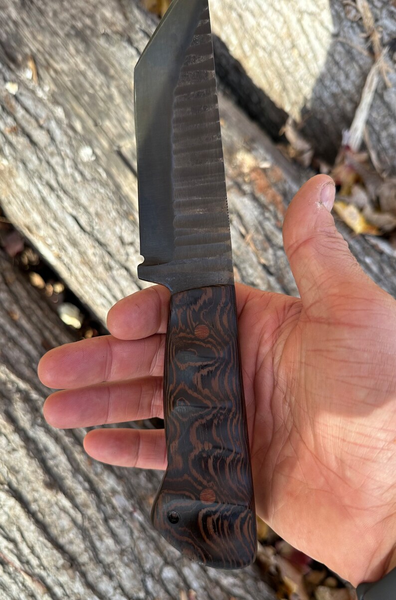 EDC Tactical Knife With Tanto Blade - Etsy