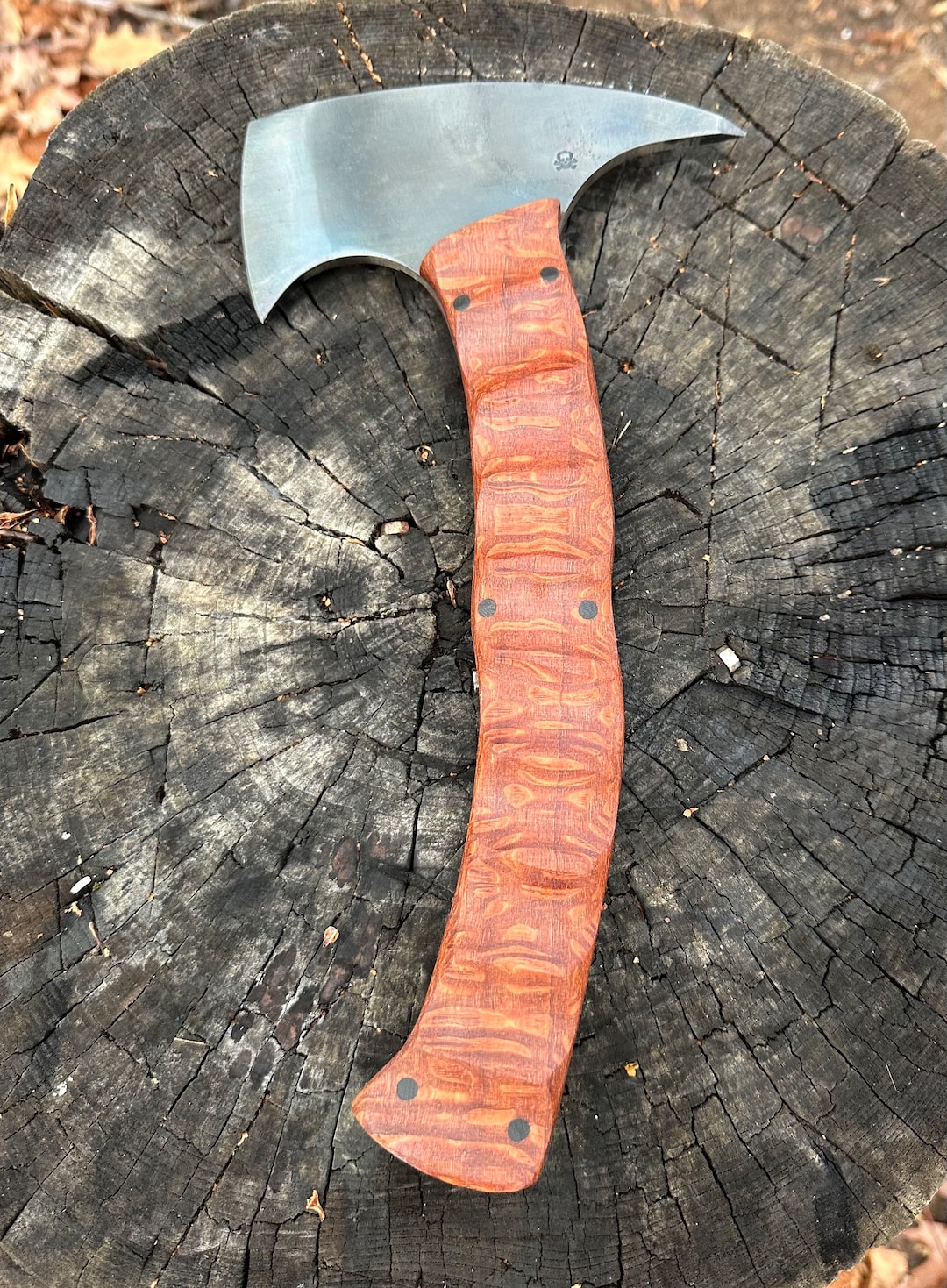 Tactical Tomahawk - the “odin” With Australian Lacewood Handles - Etsy