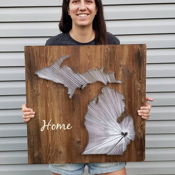Michigan Decor - Etsy