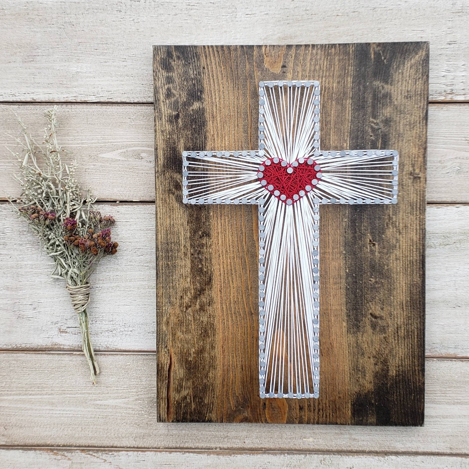 Cross String Art Mothers Day Gifts Cross Nail Art Cross - Etsy