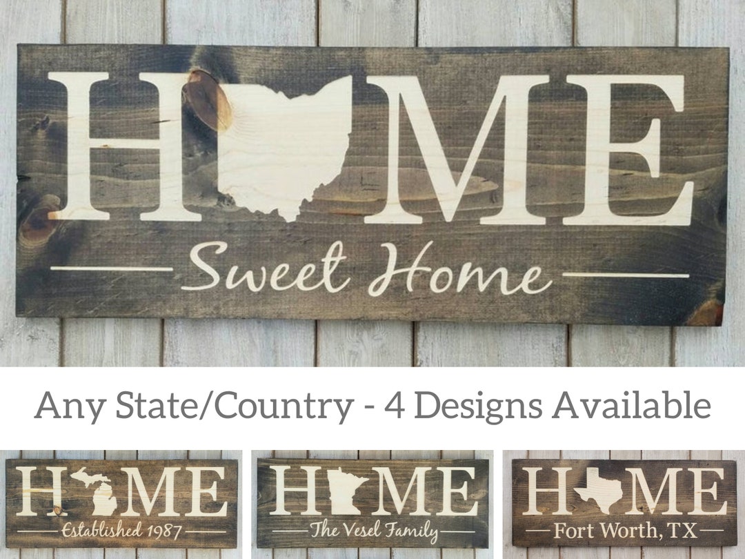 Ohio Sign, Home Sweet Home, Ohio Decor, Ohio, Ohio Love, Ohio Home ...