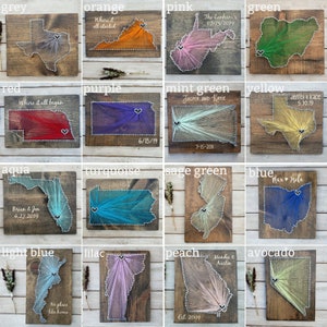 Kansas String Art, Kansas Decor, State String Art, Kansas Nail Art ...