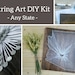 DIY Arizona String Art Kit State String Art Kit Arizona Nail - Etsy