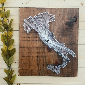 Ireland String Art Sign, Ireland Wall Art, Ireland Nail Art Sign ...